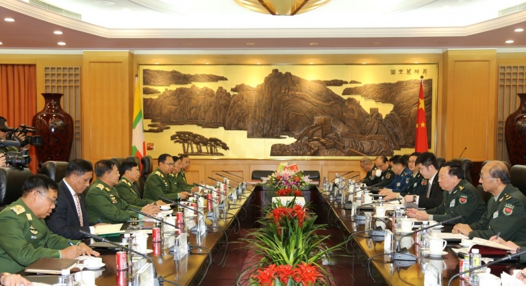 Senior General Min Aung Hlaing receives guard-of-honour welcome from ...