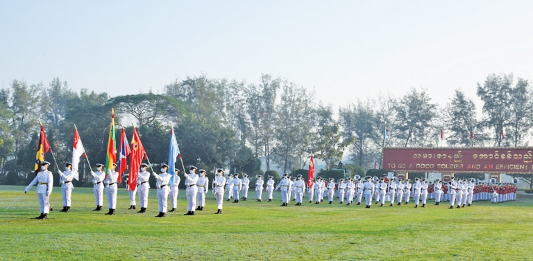 Passing-out Parade of 21st Intake of Defence Services Medical Academy ...